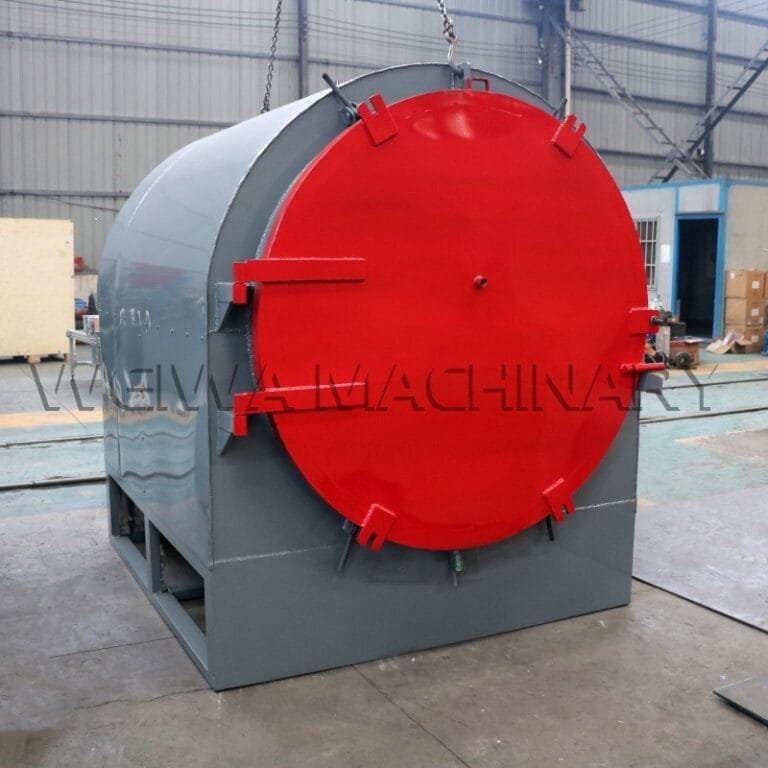 Horizontal Carbonization Furnace in Poland Supporting Green Charcoal ...